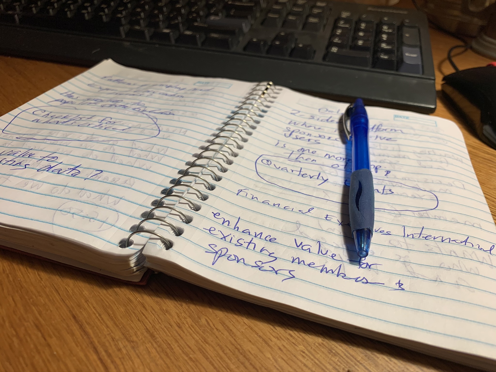 Something to do: Remembering to jot down ideas – Brome Hill